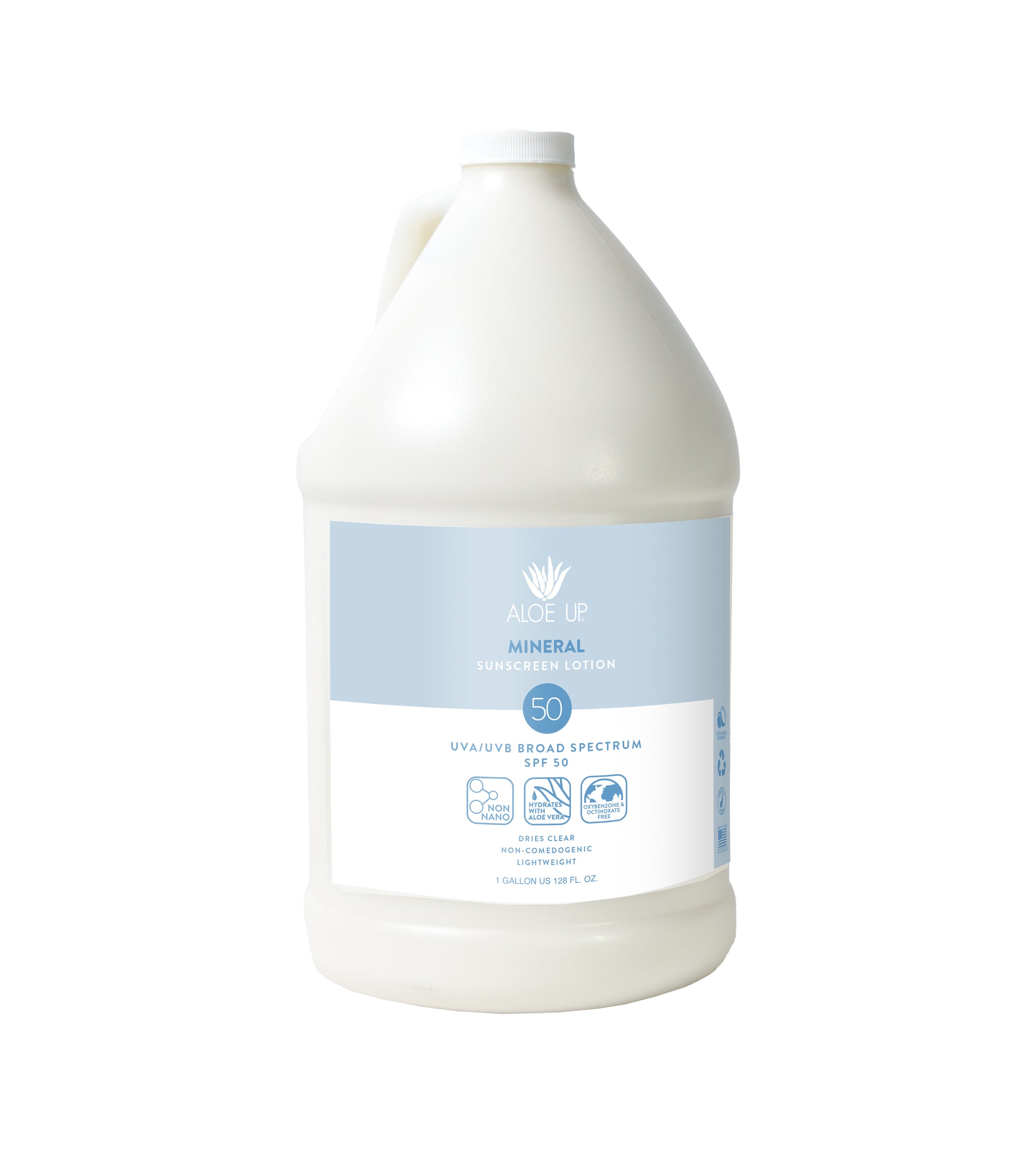 Mineral SPF 50 Lotion Gallon - 128oz.